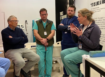 Talking about the last pandemic at TED | Bill Gates